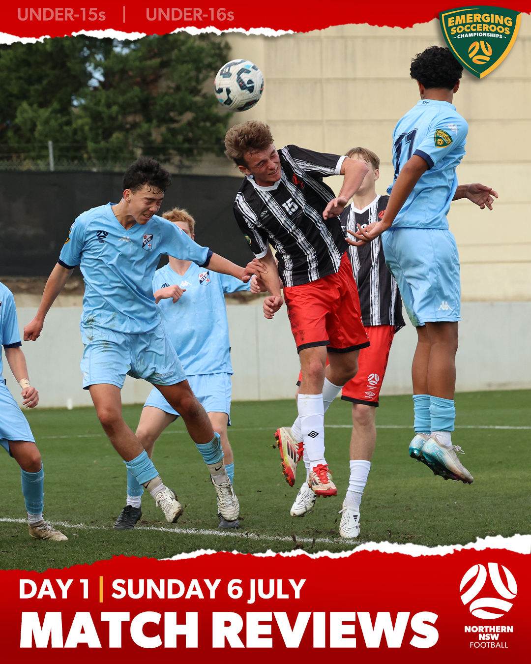 2025 Emerging Socceroos Championships Day One Wrap | Northern NSW Football