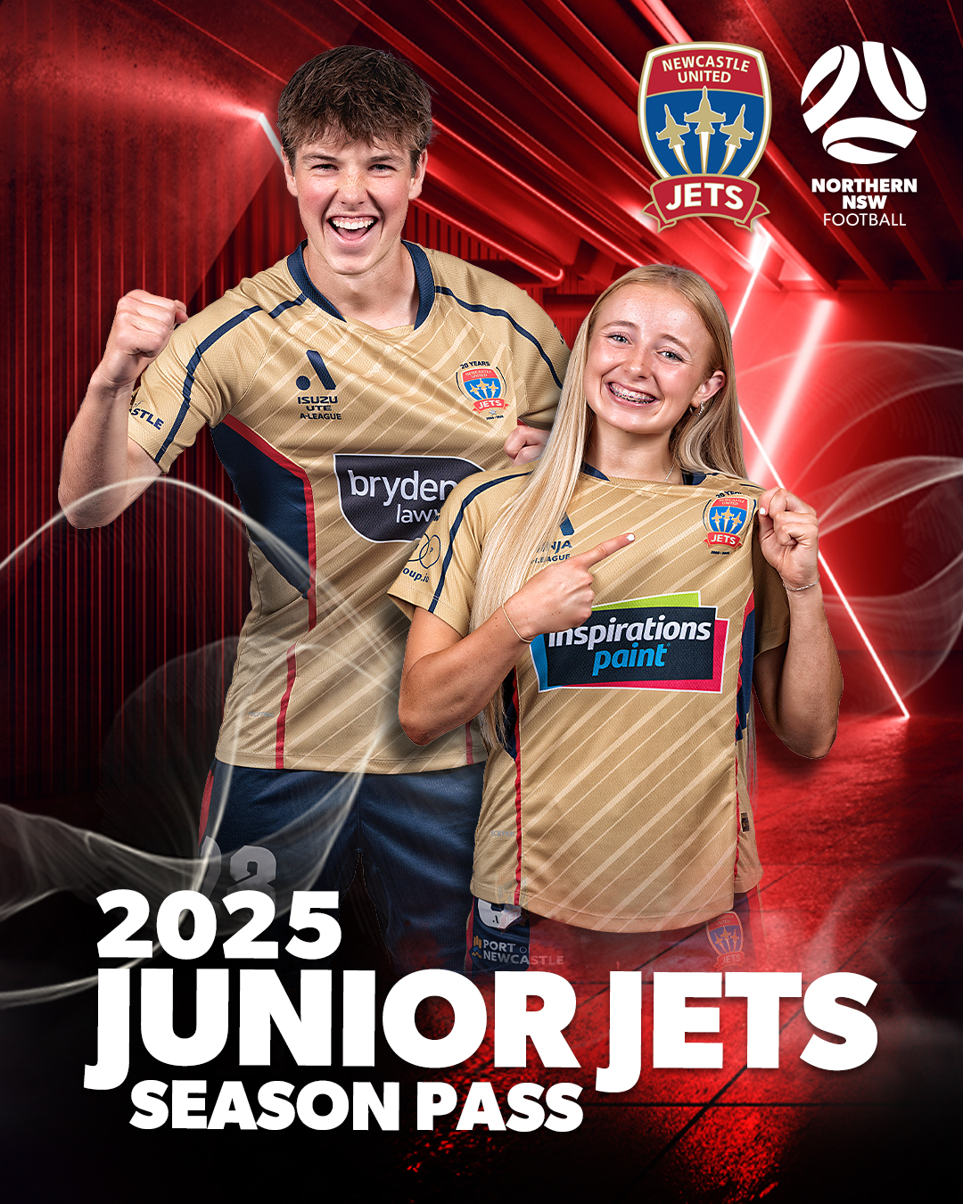 NNSWF, Jets relaunch Junior Jets Season Pass | Northern NSW Football