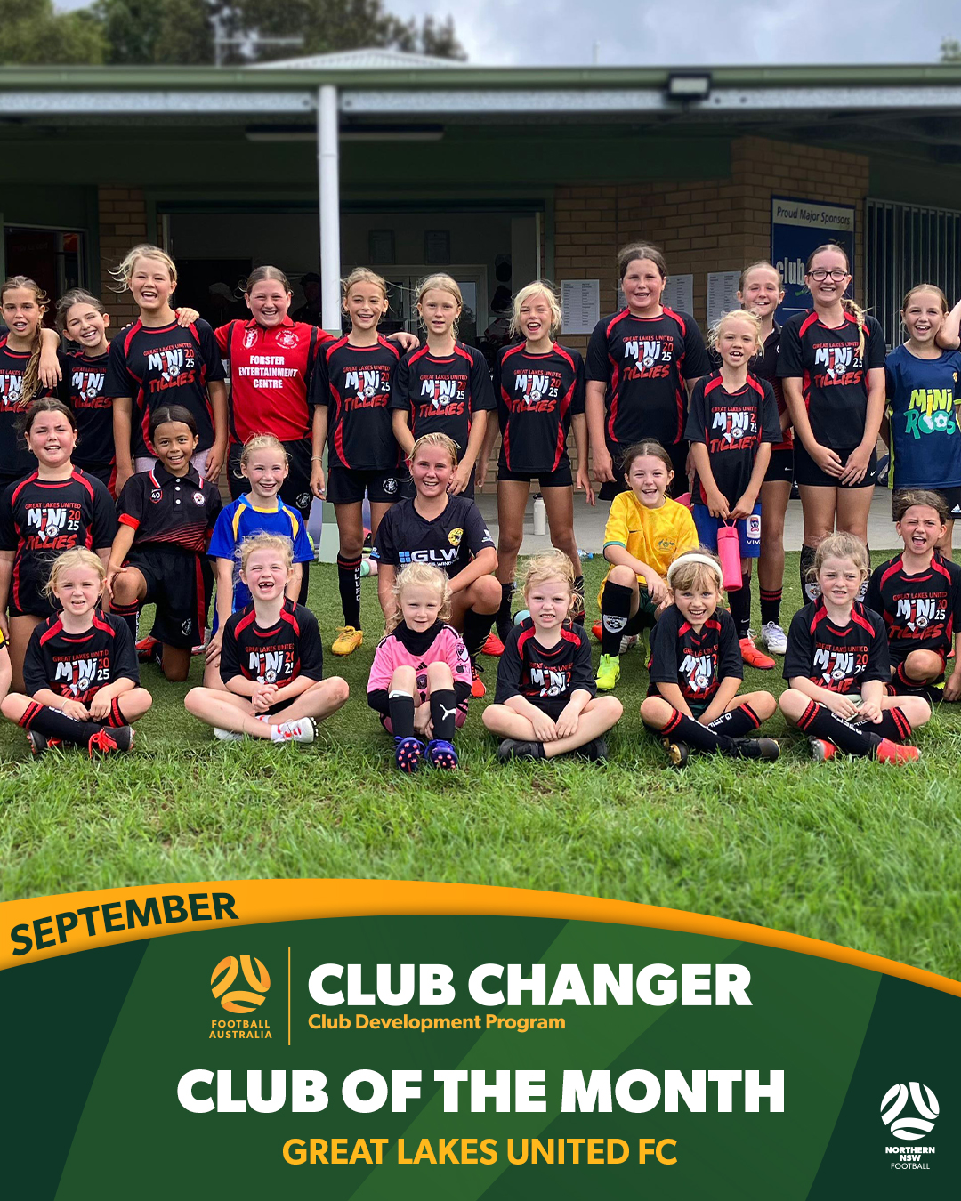 Great Lakes United FC named Club Changer of the Month for September ...