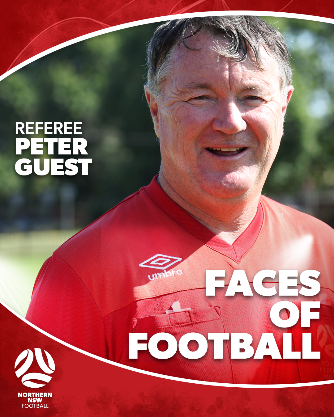 Faces of Football: Referee Peter Guest | Northern NSW Football